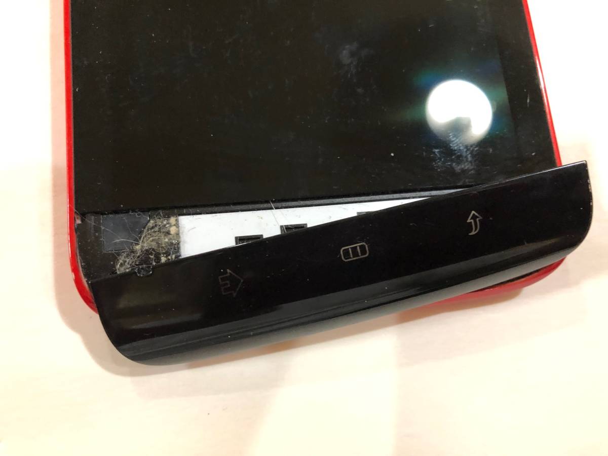 SoftBank Dell Streak M01M レッド ジャンク品(その他)｜売買されたオークション情報、yahooの商品情報をアーカイブ ...