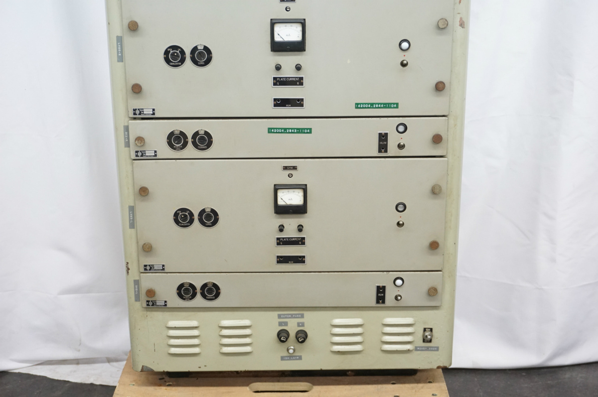 NEUMANN ノイマン WV2a LV60 GV2a レコードカッティングマシン用 パワーアンプ TELEFUNKEN EL156 ...