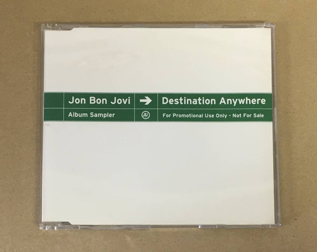 H-869 Jon Bon Jovi / Destination Anywhere - Album Sampler CD プロモ 全13曲 ...