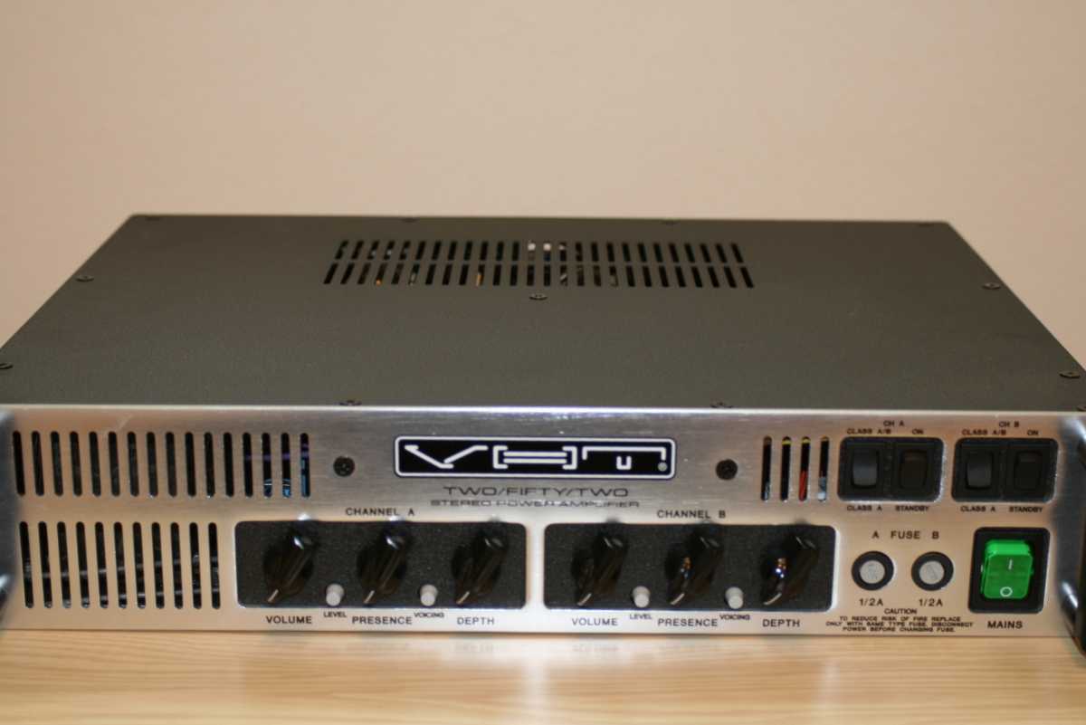 VHT Two-Fifty-Two G-2502-S チューブパワーアンプ真空管(パワーアンプ)｜売買されたオークション情報、yahooの商品 ...