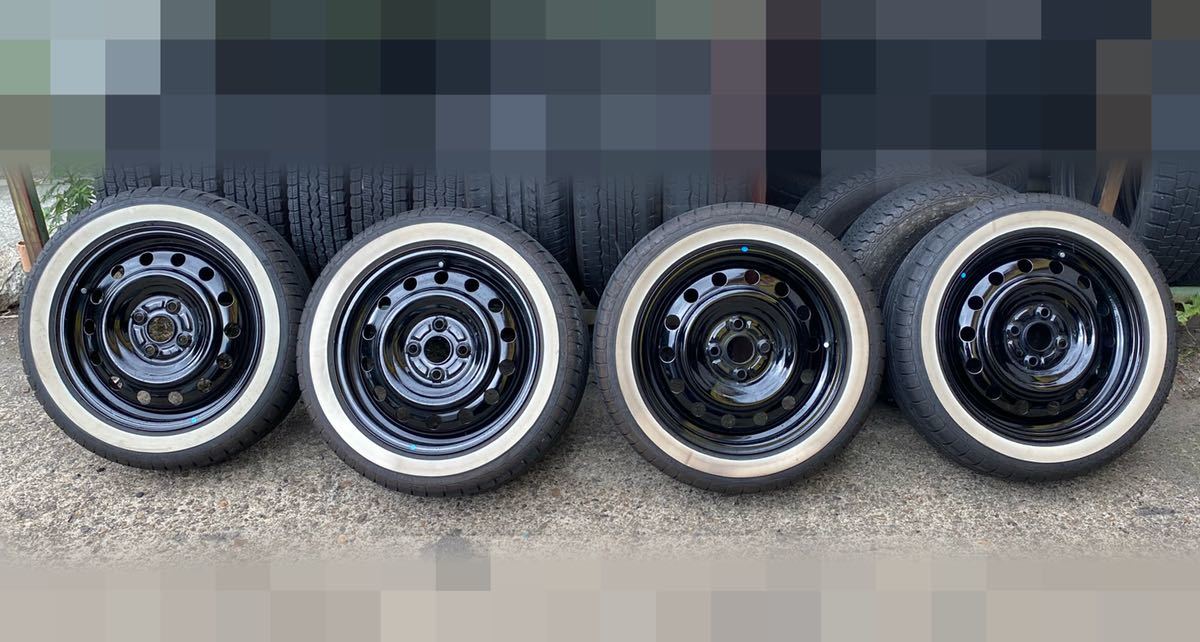 ナンカン ホワイトリボン 165/60R15 2021年製 ダイハツ タフト純正15インチ スチールホイールセット 15×4.5j ムーンアイズ(ラジアルタイヤ)｜売買されたオークション情報 ...