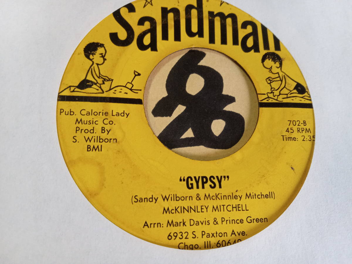 試聴 1971年高額取引X-OVER McKINNLEY MITCHELL GYPSY / THIS PLACE AIN’T GETTING ...