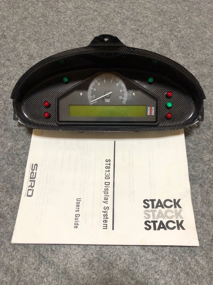 SARD STACK タコメーター サードメーター ST868 レーシングメーター サーキット(タコメーター)｜売買されたオークション情報、yahooの商品情報をアーカイブ公開 ...