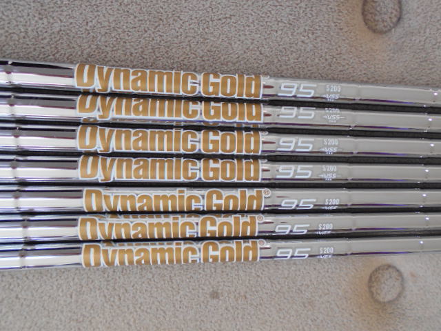 ダイナミックゴールド 95 S200 vss pro ♯5 ♯9 ♯W 7本 セット true temper dynamic gold ...