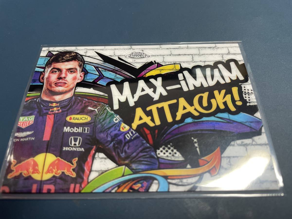 Max Verstappen 2020 Topps Chrome Formula 1 Racing Track Tags TT-5 フェルス ...
