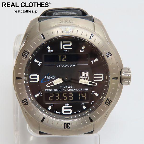 LUMINOX/ルミノックス 5240 SPACE SERIES/スペースシリーズ TITANIUM デジアナ 腕時計/ウォッチ Ref ...