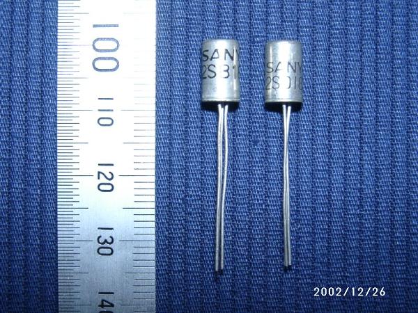 50年振りの再会 三洋 低周波電力増幅器用トランジスタ 2SB187 と 2SD187 コンプリペア(アマチュア無線)｜売買されたオークション ...