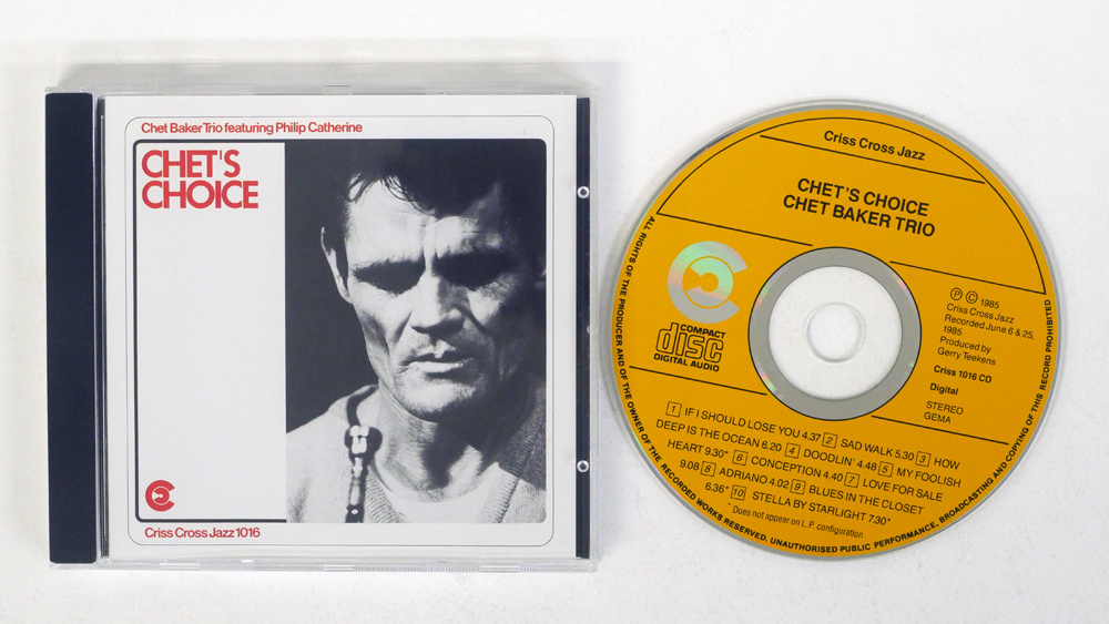 CHET BAKER TRIO/CHET'S CHOICE/CRISS CROSS(フュージョン)｜売買されたオークション情報、yahooの ...