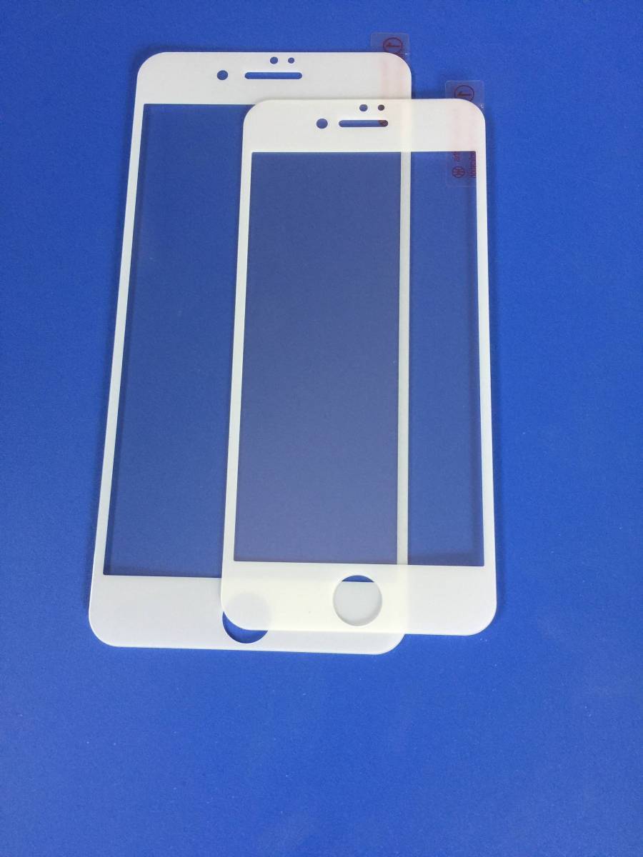 iPhone7Plus 8Plus 兼用 保護ガラス 0.3㎜日本製強化ガラス 9H R加工 スクリーン保護ガラス 枠色 WHITE(保護フィルム、シール)｜売買されたオークション情報 ...