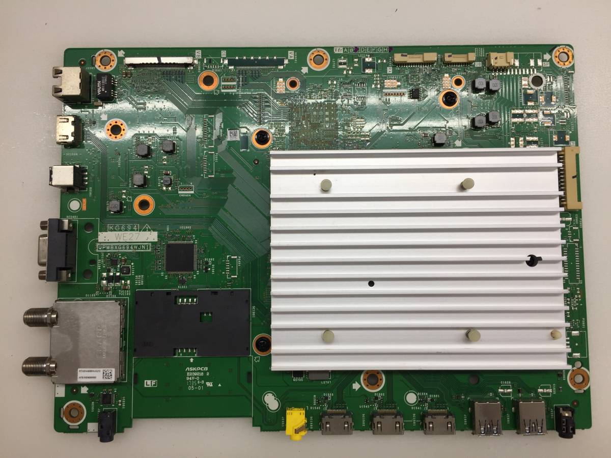 SHARP 4K AQUOS 50インチ LC-50U45 液晶テレビ メイン基板(液晶)｜売買されたオークション情報、yahooの商品情報をアーカイブ公開 - オークファン（aucfan.com）