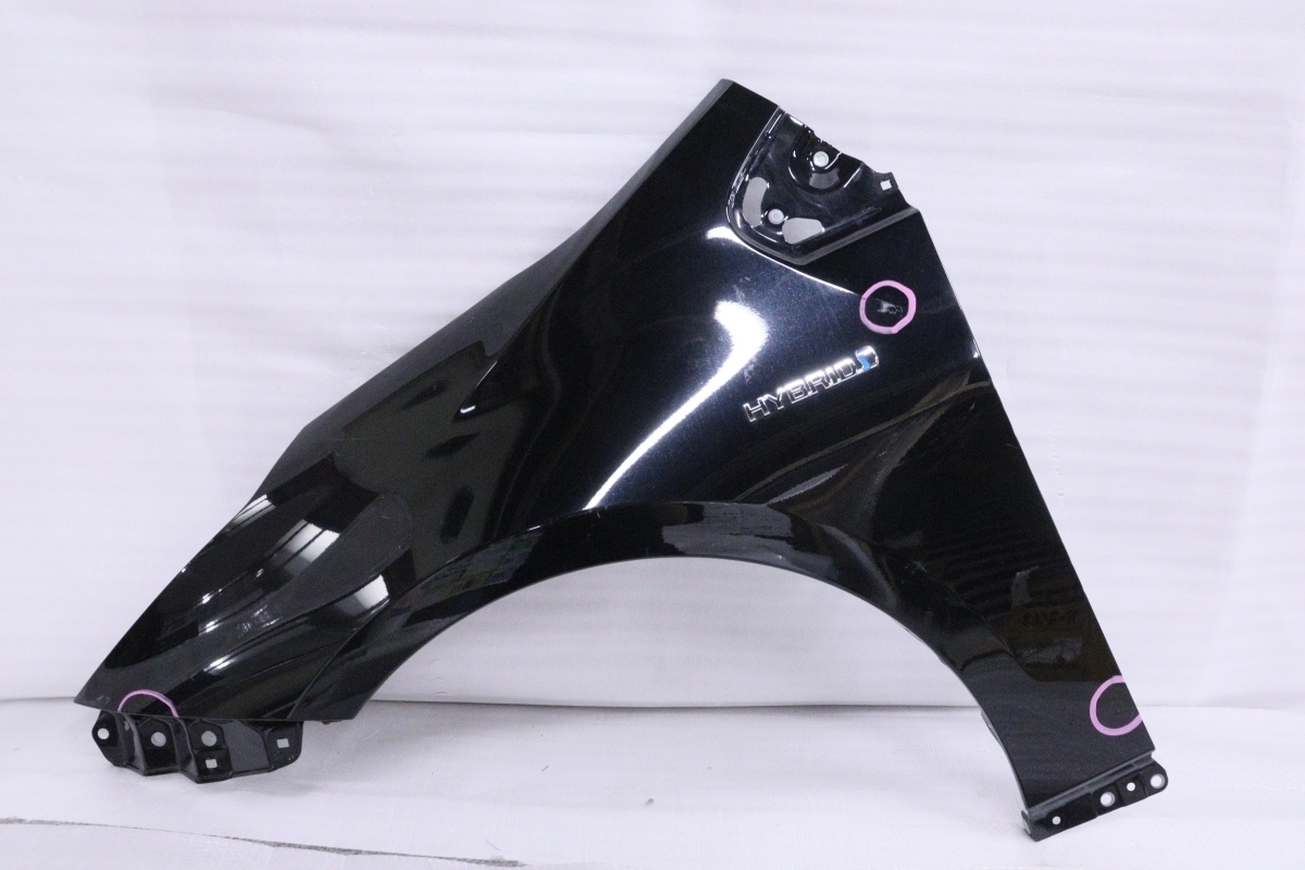 18-996 ZVW50 プリウス 左フェンダー 53802-47100 アティチュードブラックマイカ 218 ZVW51 ZVW55 補修用 ...