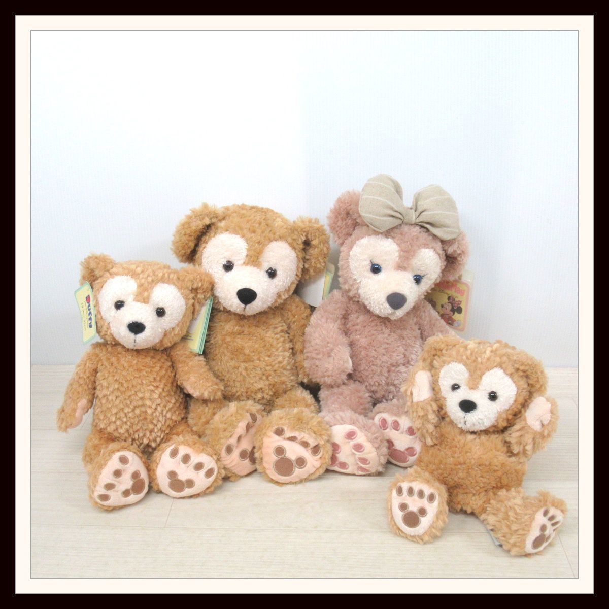 ダッフィー シェリーメイ ぬいぐるみ パペット まとめ売りセット Sサイズ 12インチ タグ付き C3 S3(ダッフィー)｜売買されたオークション情報、yahooの商品情報をアーカイブ公開 ...