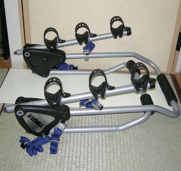 THULE 978 スーリー リア用サイクルキャリア 3台積み(自転車用キャリア)｜売買されたオークション情報、yahooの商品情報を ...