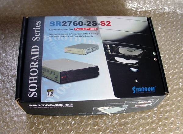 RAIDON 3.5インチベイ用 SATA RAID BOX SR2760-2S-S2 黒ベゼル(ハードディスク)｜売買されたオークション情報、yahooの商品情報をアーカイブ公開 ...