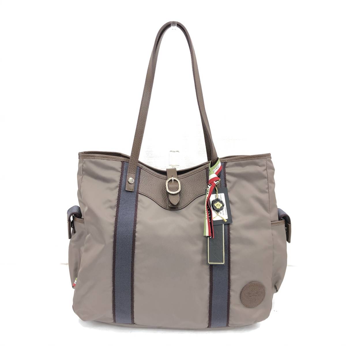 Orobianco LIMONTA トートバッグ リモンタナイロン イタリア製 ブラウン 茶 保存袋付き 大容量 ショルダー オロビアンコ 北TK4(かばん、バッグ)｜売買されたオークション ...