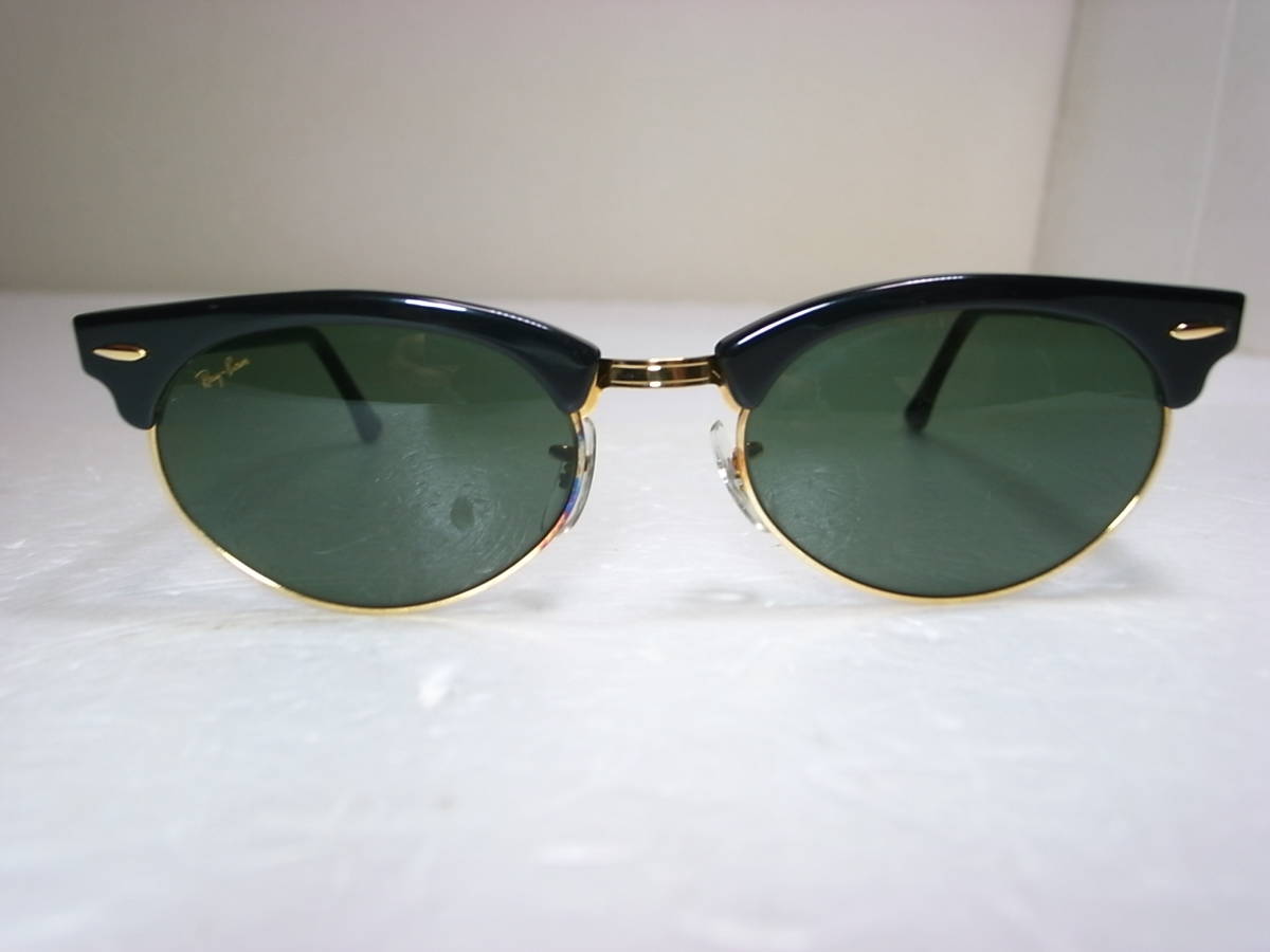 B&L レイバン クラブマスター オーバル W1263 米国製 ビンテージ ボシュロム RAYBAN USA Vintage ...
