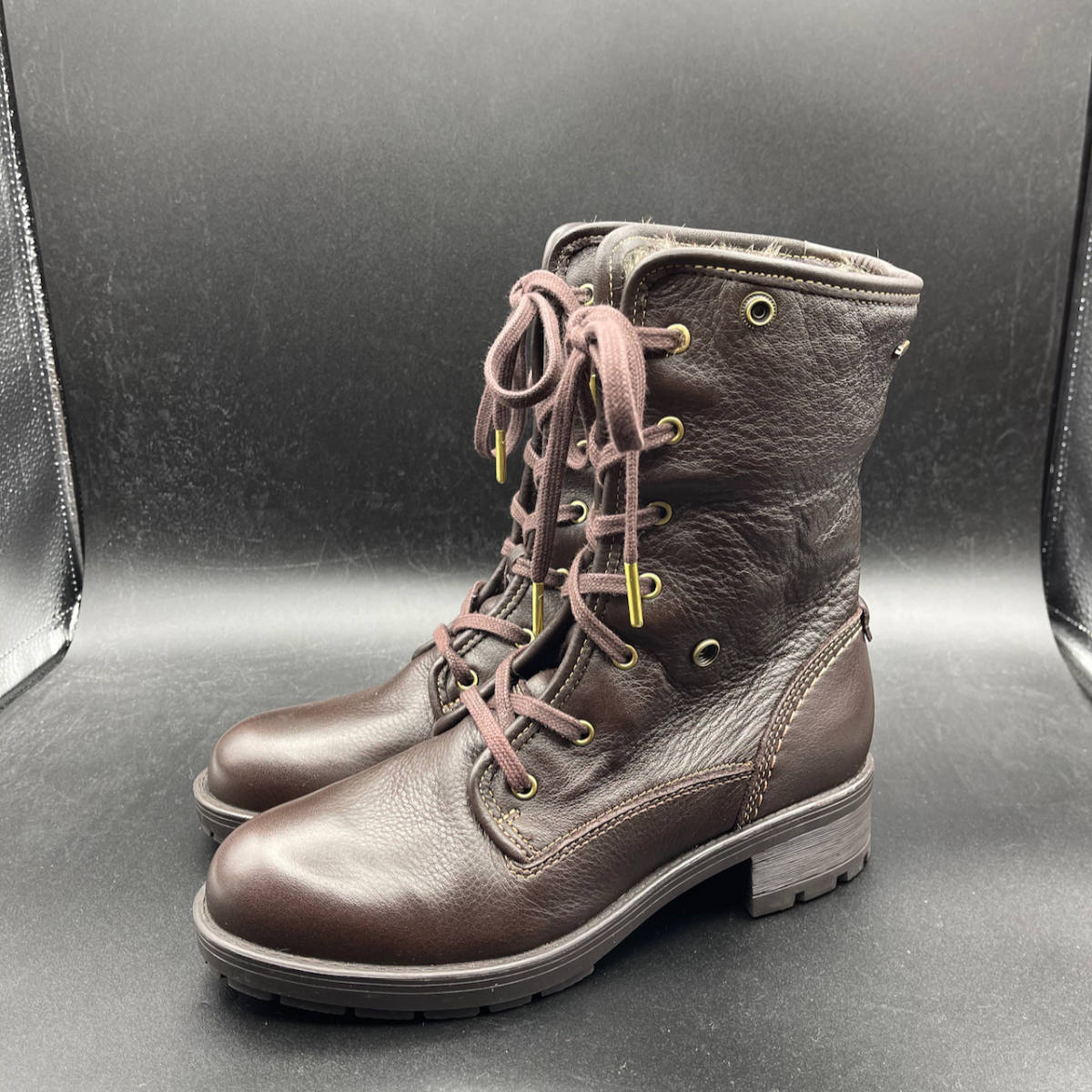 1円 CLARKS 参考売価20 500円 レディース ブーツ REUNITE UP GTX ゴアテックス UK5D US7 1/2M ...