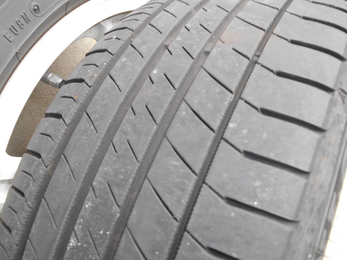 4本セット TRD TF3 15×7J PCD100 4穴 4-100 195/55R15 ダンロップ ルマンV LEMANS V 2019年 ...