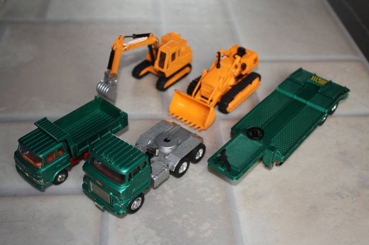 SHINSEI MINI Hino CARRIER/FUSO ダンプ/HITACHI EXCAVATOR/KOMATSU SHOVEL(建設 ...