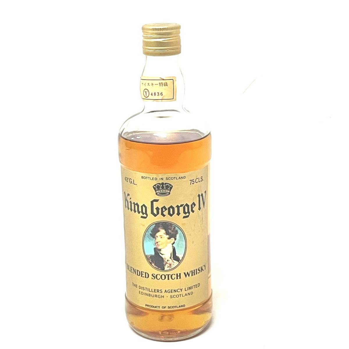 未開栓 King George4 キングジョージ4世 特級 スコッチ ウイスキー 古酒 760ml 43％ /TA(スコッチ)｜売買されたオークション情報、yahooの商品情報をアーカイブ公開 ...