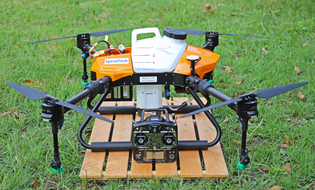 農薬散布ドローン EFT SD－G06 飛行テスト調整済み 6L 飛行回数少ない(ドローン本体)｜売買されたオークション情報、yahooの商品情報をアーカイブ公開 - オークファン ...