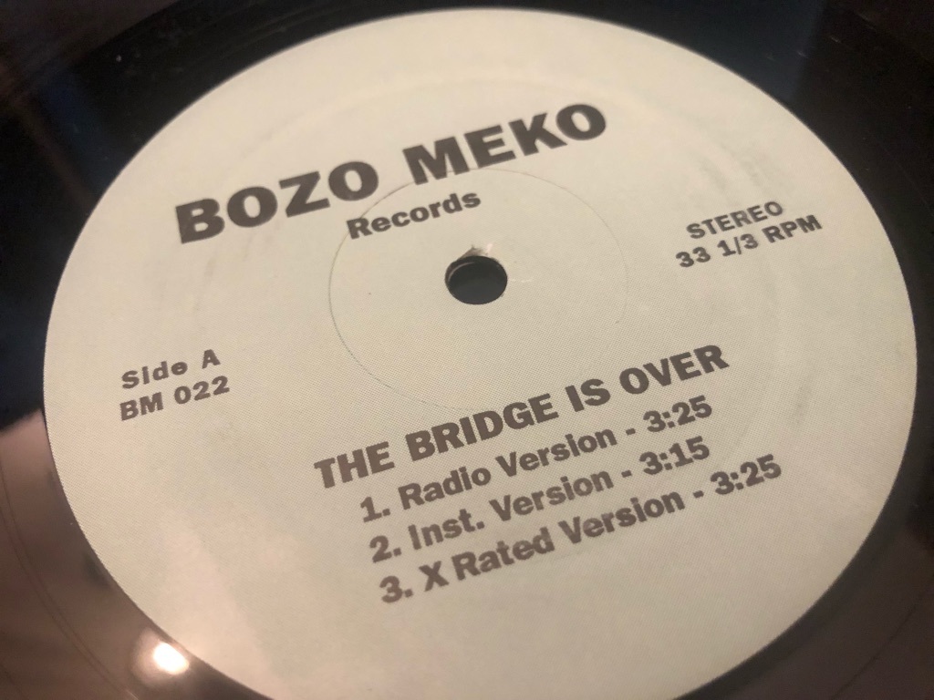 12” The Bridge Is Over / Boogie Down Productions / Earth Wind & Fire ...