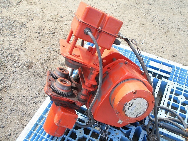 NITCHI ニッチ 電動ホイスト ホイストクレーン EC-3M EMT-5E 1000kg 1t ジャンク(その他)｜売買されたオークション ...