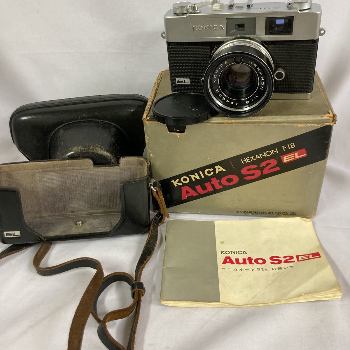 KONICA Auto S2 EL HEXANON F1.8 カメラ レンジファインダー(コニカ)｜売買されたオークション情報、yahooの商品情報をアーカイブ公開 - オークファン ...