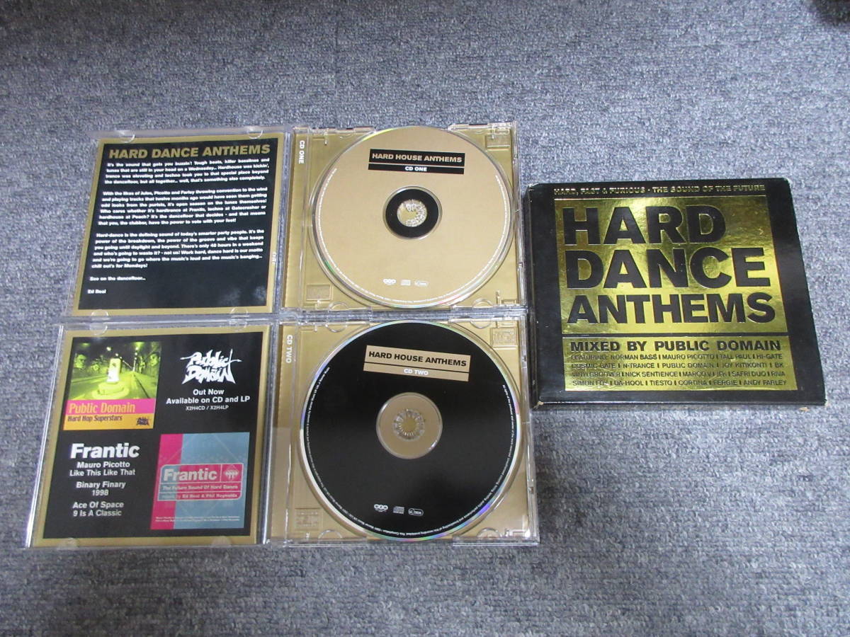 CD2枚組 HARD DANCE ANTHEMS ハード ダンス MIXED BY PUBLIC DOMAIN NORMAN BASS ...