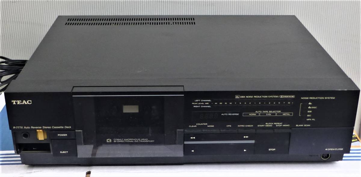TEAC ティアック R-777X オートリバース ステレオ カセットデッキ(一般)｜売買されたオークション情報、yahooの商品情報を ...