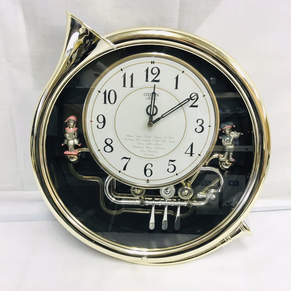 TK777／CITIZEN QUARTZ HOURLY SOUND からくり時計 壁掛け時計(一般)｜売買されたオークション情報、yahooの ...