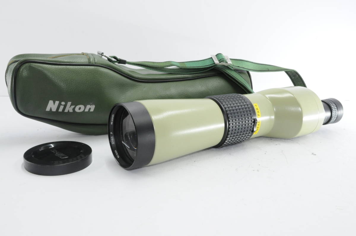 特上品 ニコン NIKON FIELDSCOPE D=60 P 20x ケース付き ＃5417(単眼鏡)｜売買されたオークション情報 ...