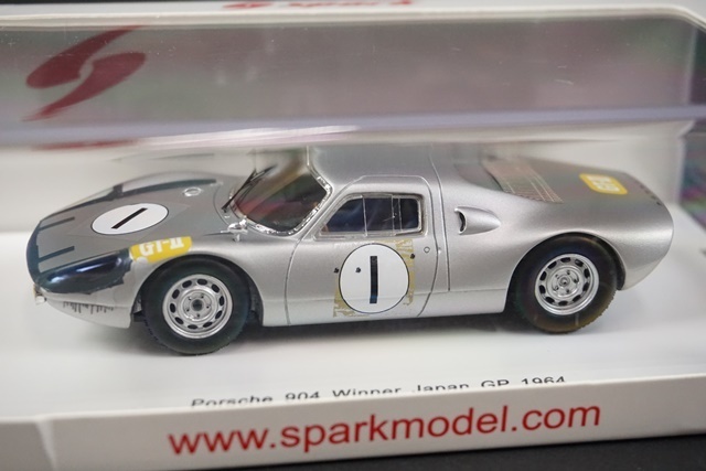 SPARK スパーク 1/43 Porsche ポルシェ 904 日本GP 優勝 1964 #1 SJ027(レーシングカー)｜売買された ...