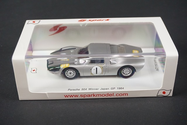 SPARK スパーク 1/43 Porsche ポルシェ 904 日本GP 優勝 1964 #1 SJ027(レーシングカー)｜売買された ...