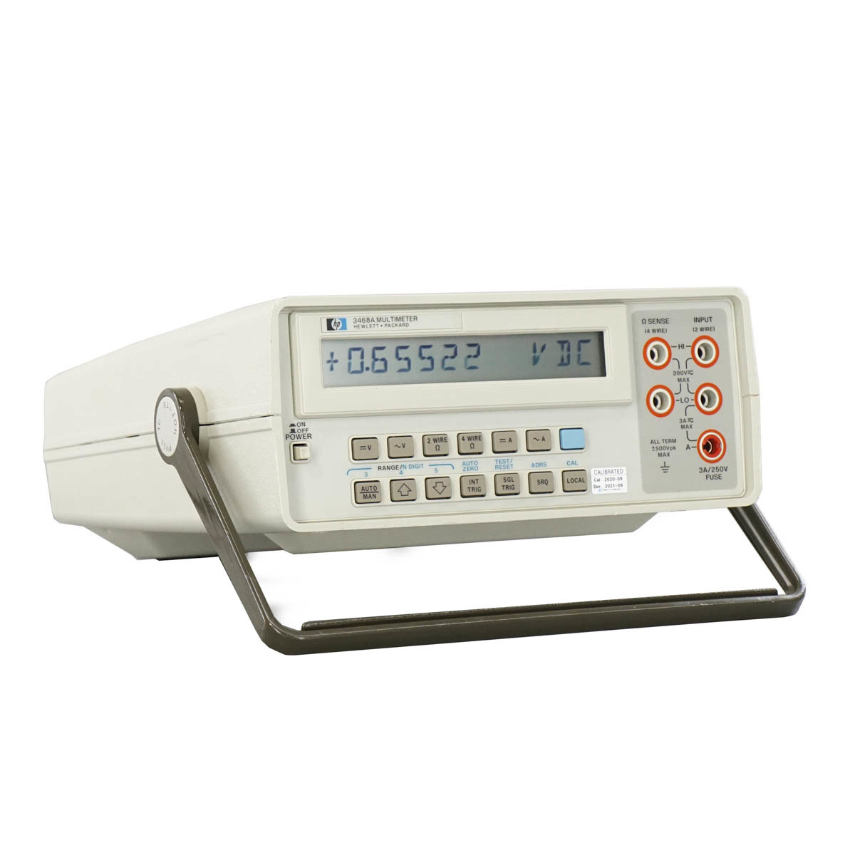 DW 8日保証 09/2020CAL HP 3468A MULTIMETER マルチメーター ST02892-0042(アマチュア無線)｜売買 ...