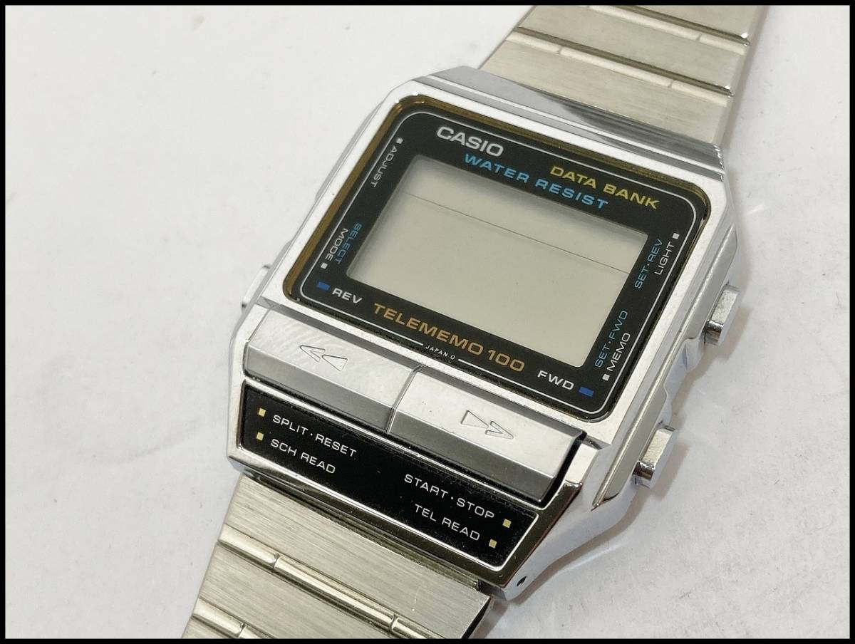 CASIO DATABANK テレメモ100 DBX-110 電池切れ動作未確認 送料198円(データバンク)｜売買されたオークション情報 ...