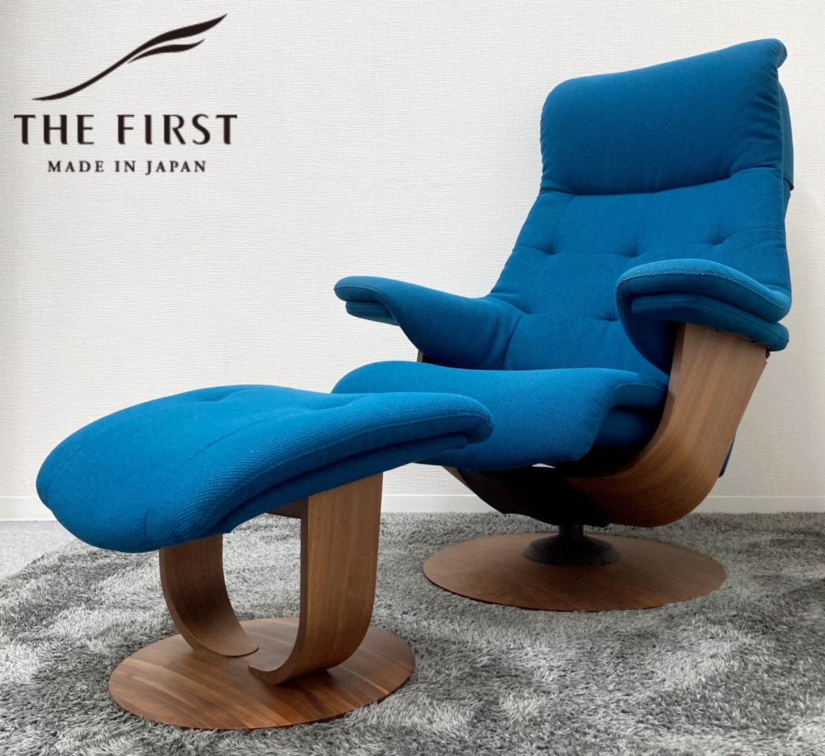 展示品 karimoku カリモク The First ザ ファースト+オットマン RU72+RU02 Lサイズ maharam イジアン 品 33万(カリモク家具)｜売買されたオークション ...