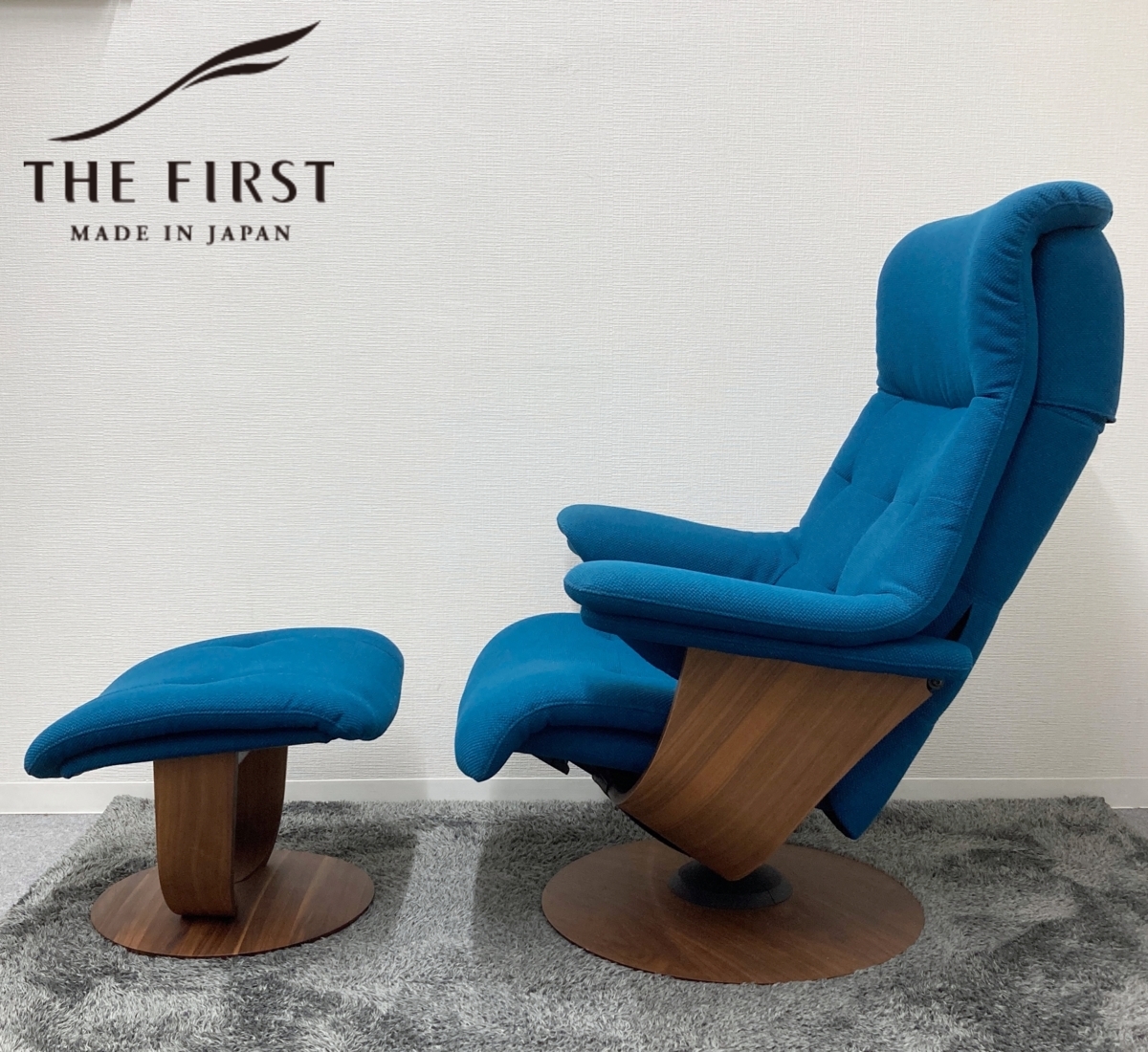 展示品 karimoku カリモク The First ザ ファースト+オットマン RU72+RU02 Lサイズ maharam イジアン 品 33万(カリモク家具)｜売買されたオークション ...