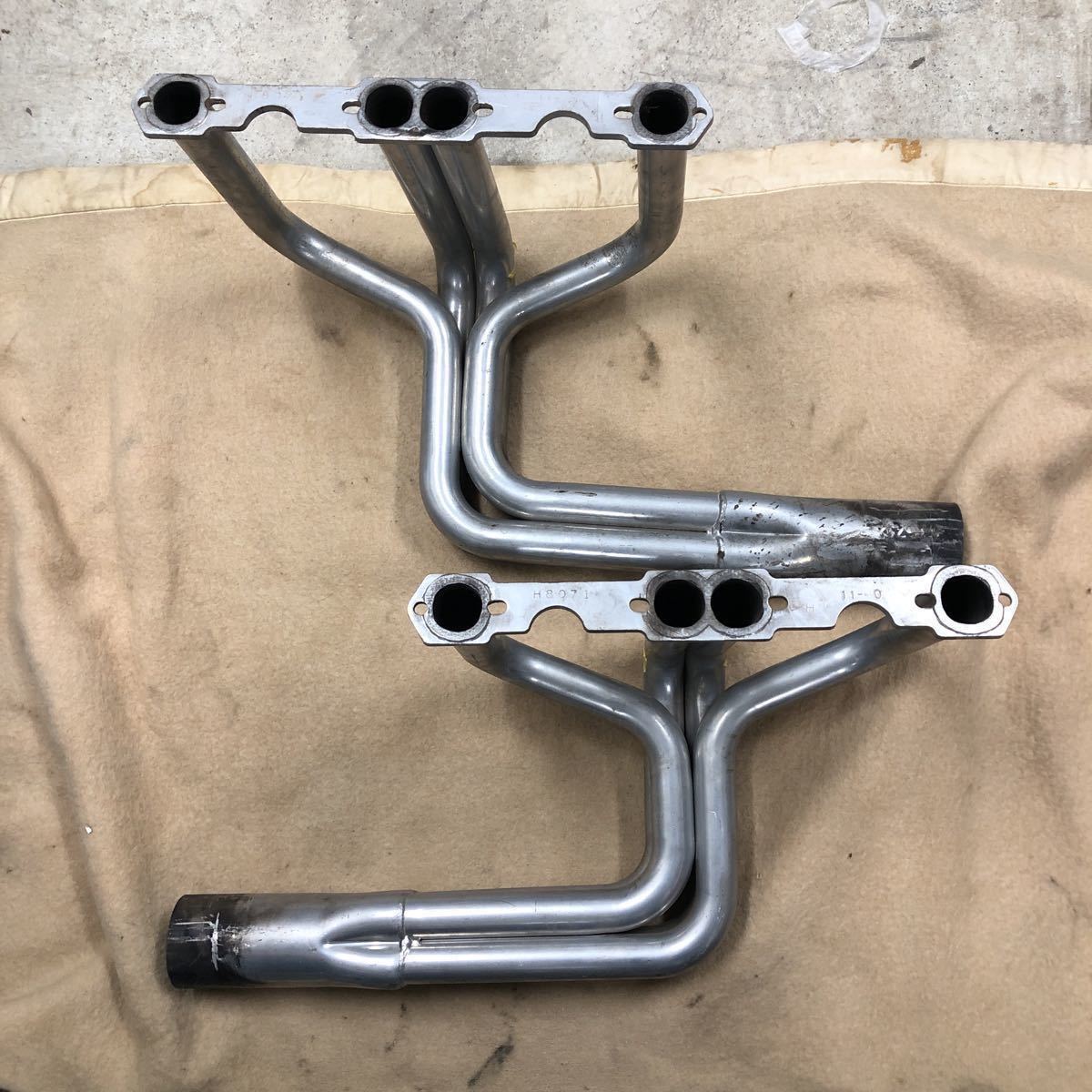 Patriot Exhaust Rectangle Flange - Fits Big Block Mopar Headers...