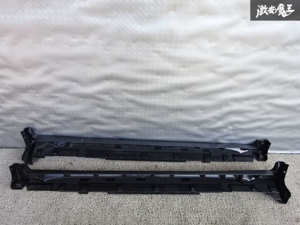 日産純正 T32 NT32 エクストレイル X-TRAIL 後期 サイドステップ サイドスカート 左右 セット 素地 76850-6FR0A ...