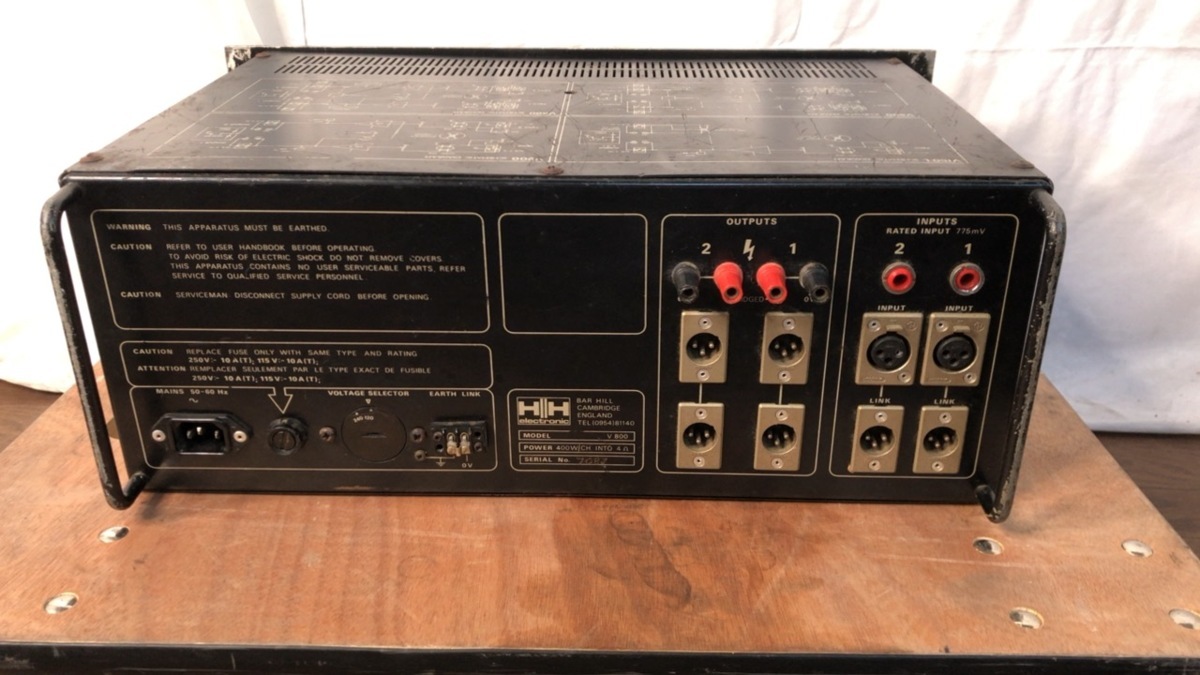 C121Y015 HH electronic V800 MOS FET パワーアンプ(一般)｜売買されたオークション情報、yahooの商品情報 ...