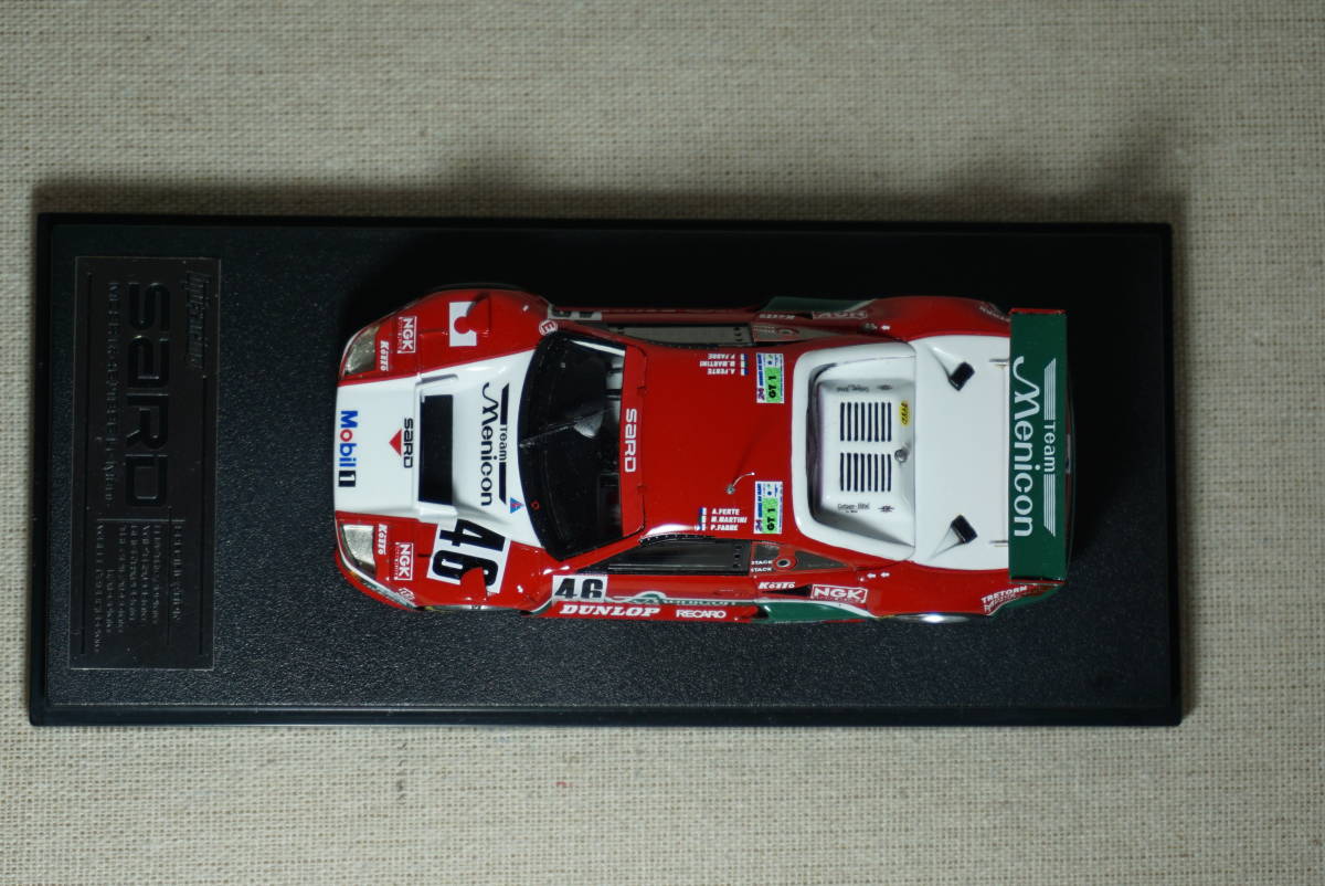 1/43 1円スタート 難あり ルマン hpi SARD MC8 R #46 1996 Le Mans 24h 24th サード メニコン ...