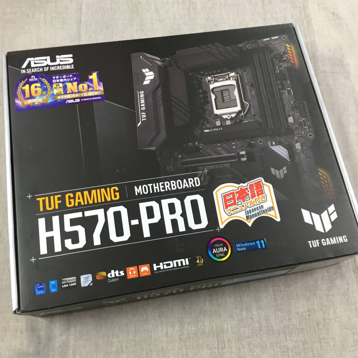 現状品 ASUS INTEL H570 第10世代 11世代 CPU LGA1200 対応H570チップセットATXマザーボード TUF ...