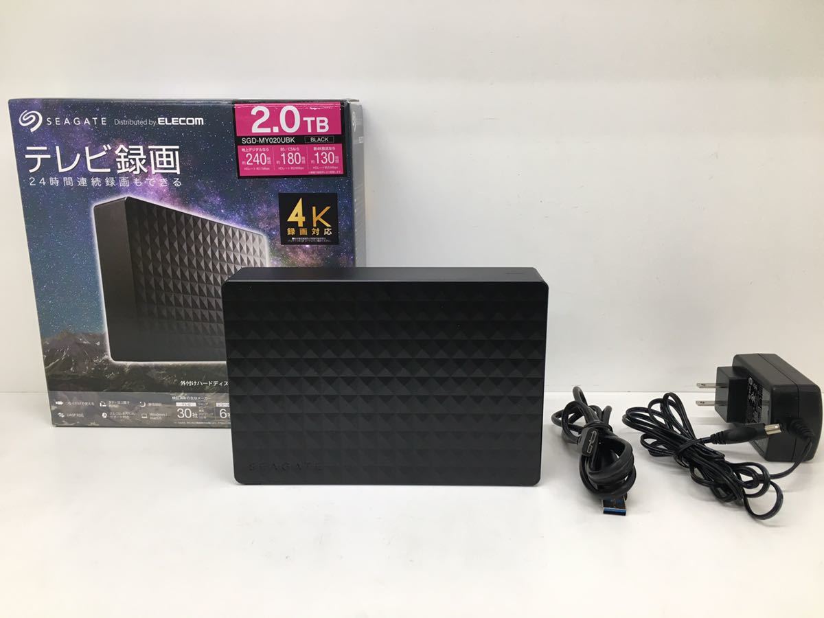 ELECOM エレコム SEAGATE SGD-MY020UBK SRD0NF2 外付けハードディスク 2TB ブラック 外付けHDD(2TB～)｜売買されたオークション情報、yahooの商品 ...