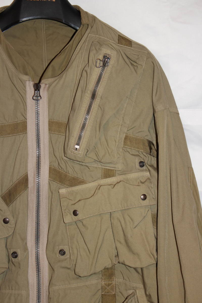 visvim 20FW PARATROOPER COAT NY/C BEIGE SIZE:1 ビズビム パラトルーパーコート ベージュ ...
