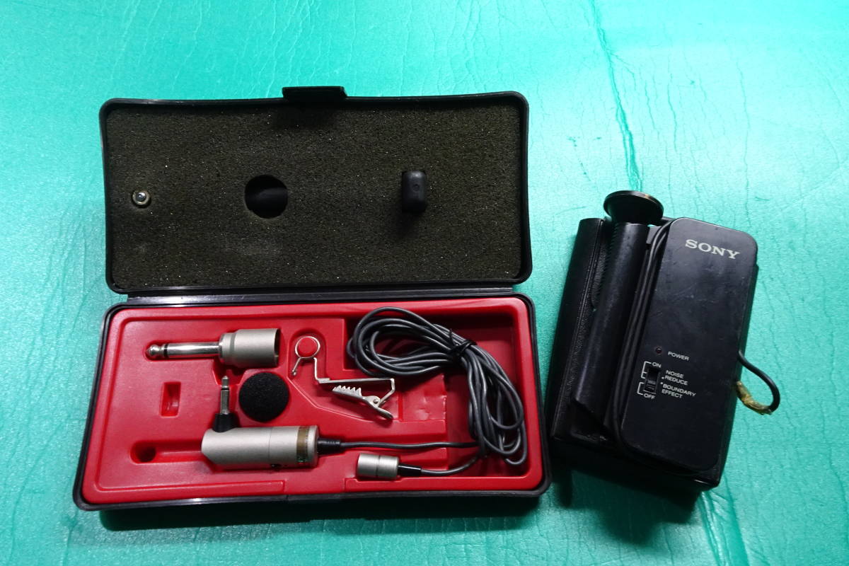 SONY ECM-150 ECM-R100 一部難ありのため格安出品(コンデンサー型)｜売買されたオークション情報、yahooの商品情報を ...