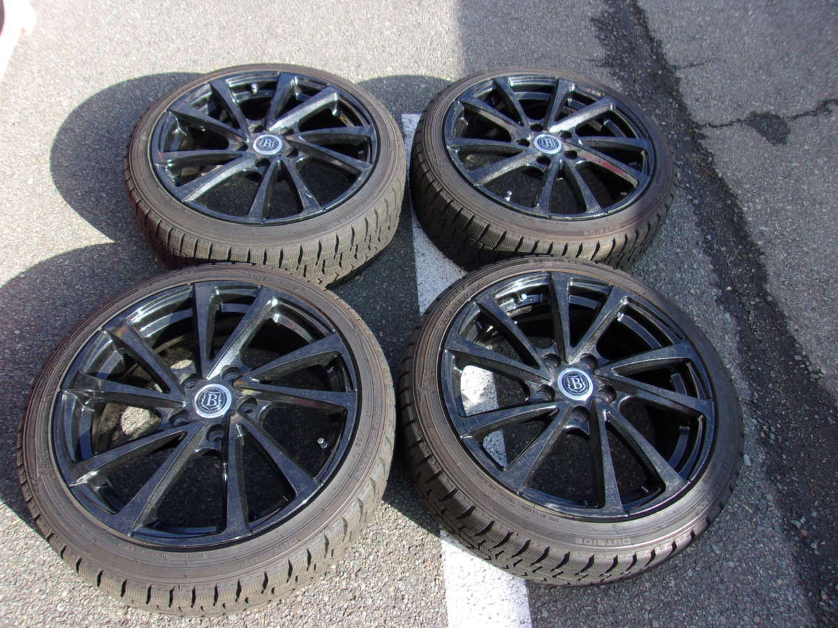 BRANDOLE-LINE スイフト スポーツ 7J×17+48PCD114.3-5穴 WM02 195/45R17 4本 冬用1503 ...