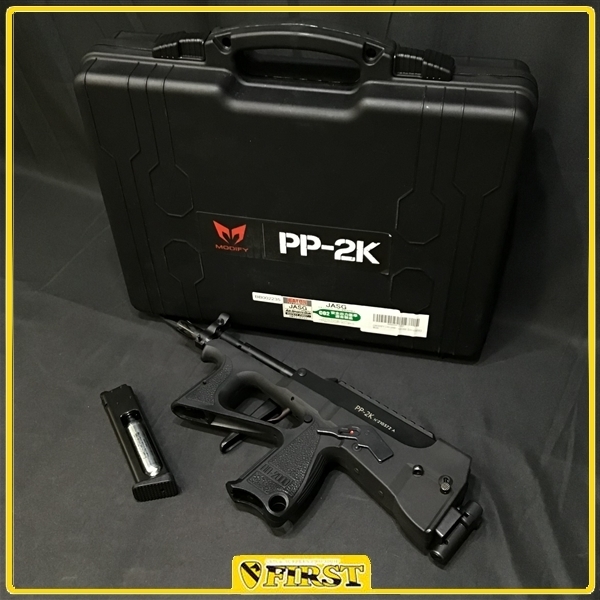 7887 MODIFY製 PP-2000 CO2ガスブローバックサブマシンガン モディファイ PP-2K(ガスガン)｜売買されたオークション情報、yahooの商品情報をアーカイブ公開 ...