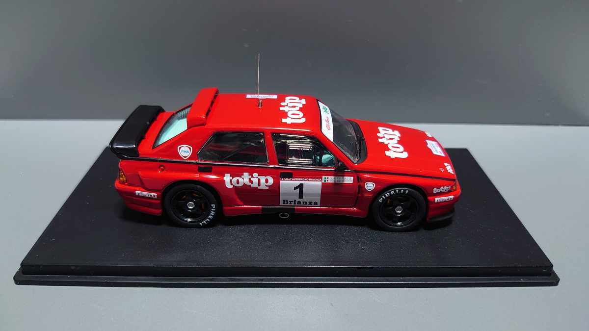 1/43 ALFA ROMEO 75 TURBO EVOLUZIONE MONZA 1990 アルファロメオ ターボ レア totip イタ車 ...