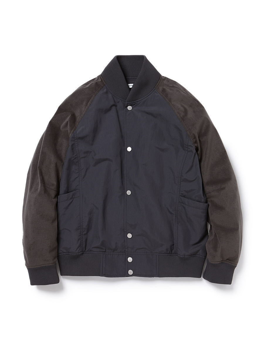 定価6.4万 19SS nonnative EDUCATOR BLOUSON NYLON TAFFETA WITH ULTRASUEDEノンネイティブ ナイロン ブルゾン スウェード ...